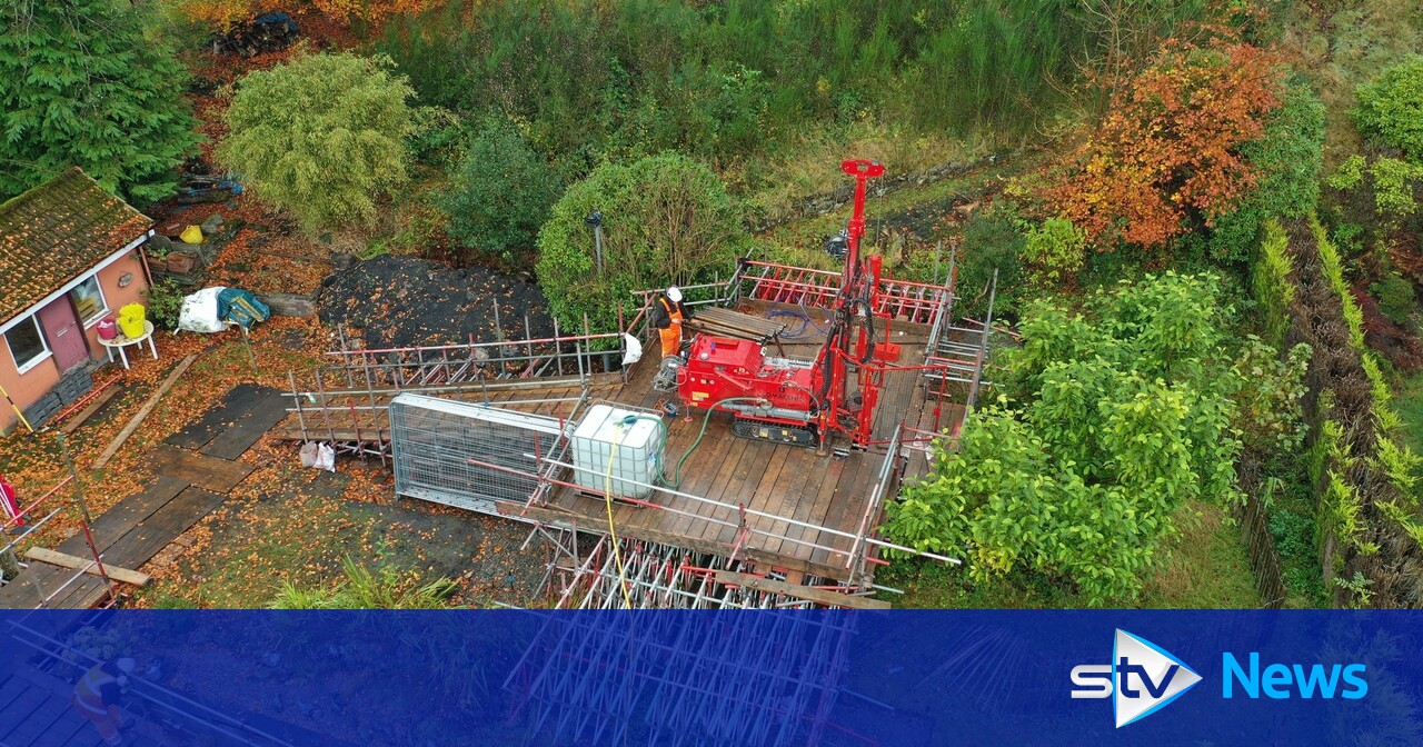 Hidden 120m mine shaft collapses in couple's back garden in North ...