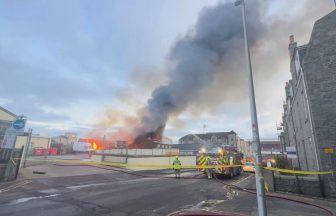 Homes evacuated and around 100 residents use rest centre after huge ...