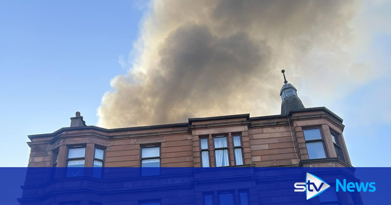 Fire crews called to Walker Street in Paisley following reports of ...