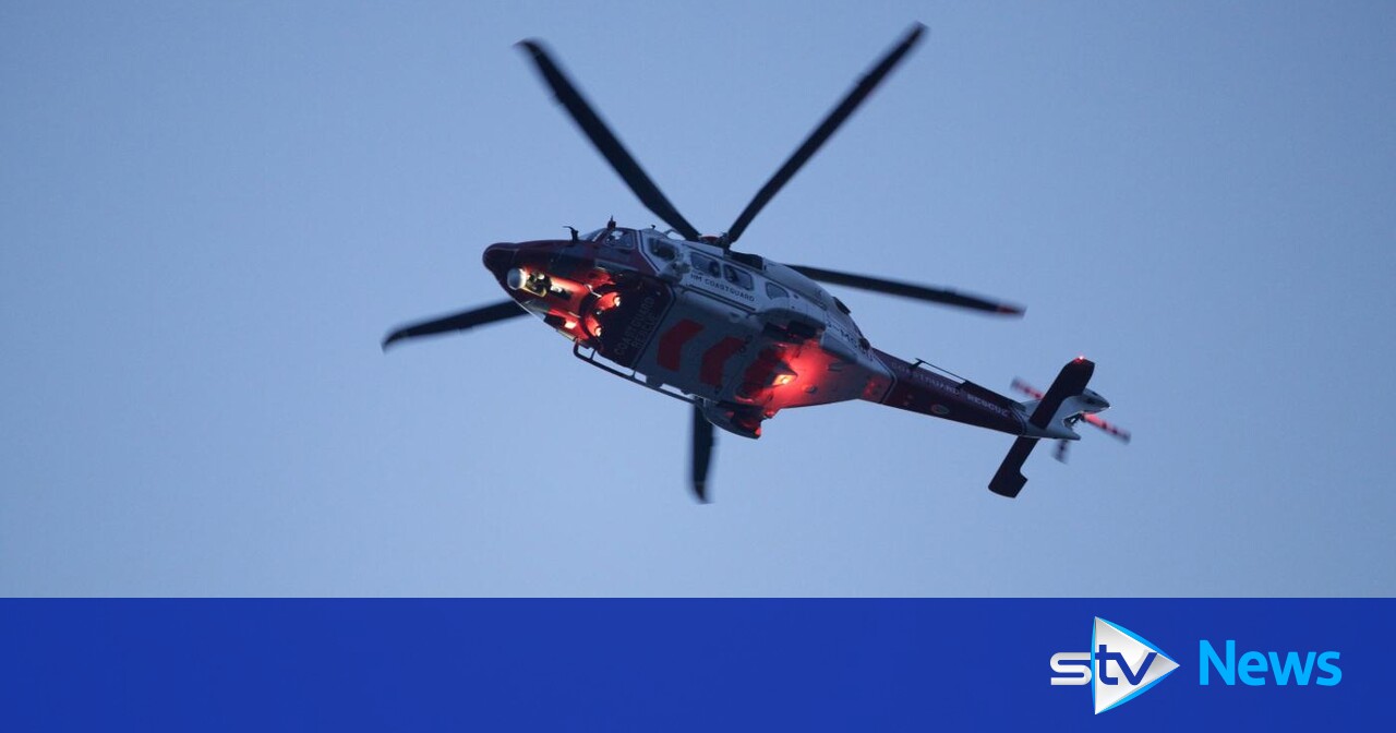 Oil rig worker airlifted to mainland during medical emergency | STV News