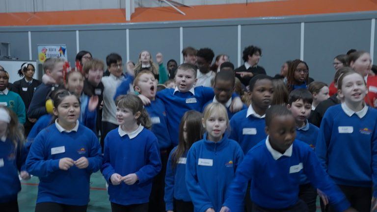 Ed Sheeran surprises young Scots musicians with visit to celebrate ...
