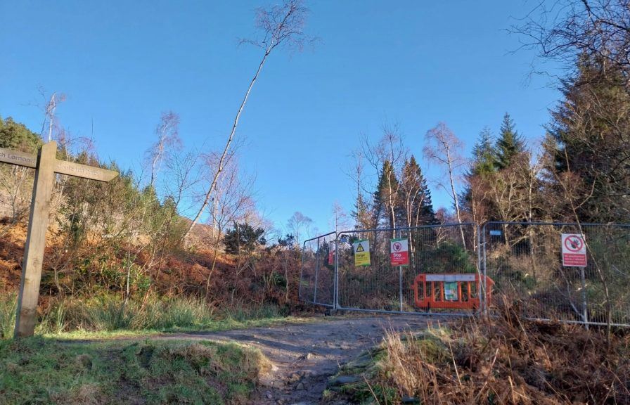 Conic Hill closed to the public due to 'severe' storm damage | STV News