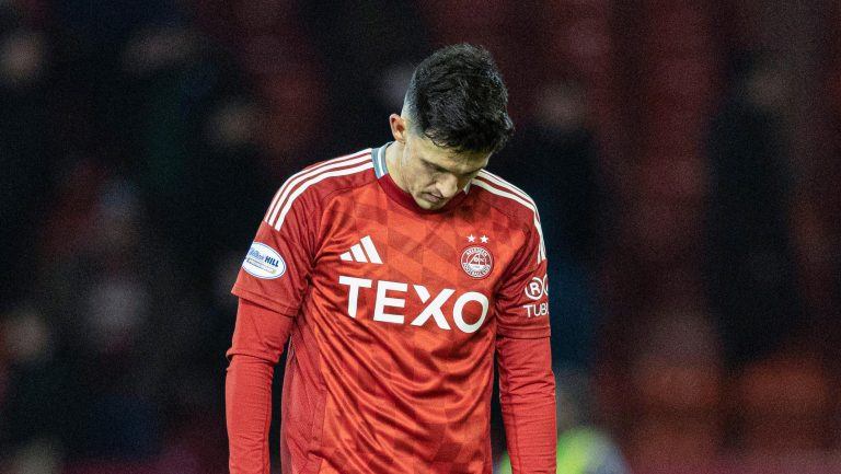Aberdeen suffer blow with Jamie McGrath ruled out for ‘two or three ...