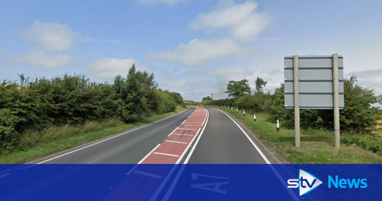 A7 closed near Hawick following two-vehicle collision as drivers urged ...