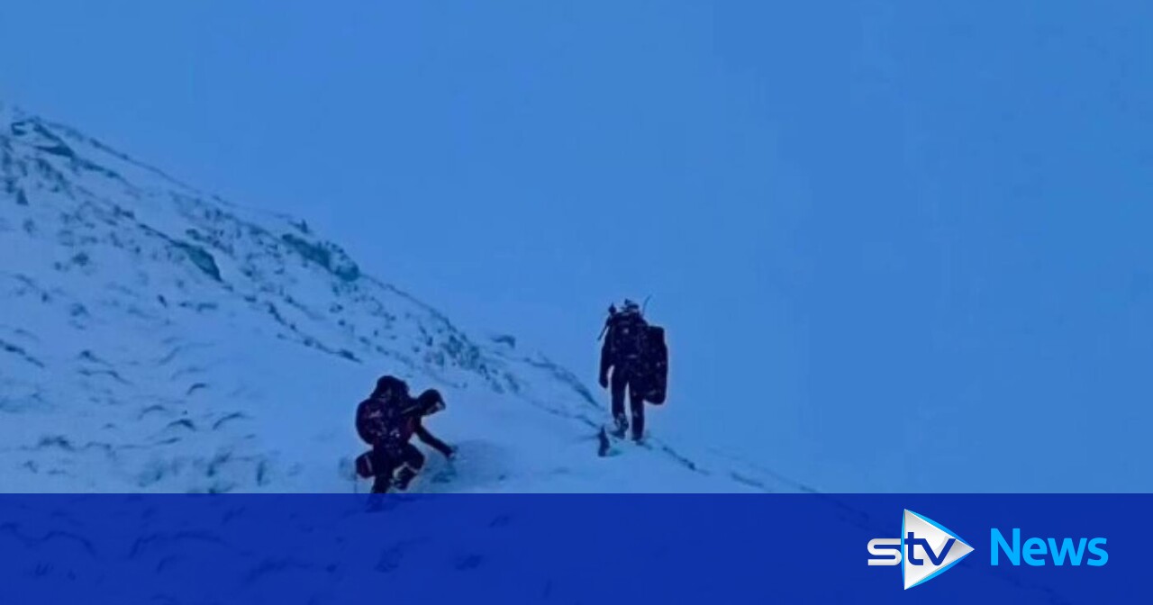 Walker suffers upper body injuries but survives after falling 200m on ...