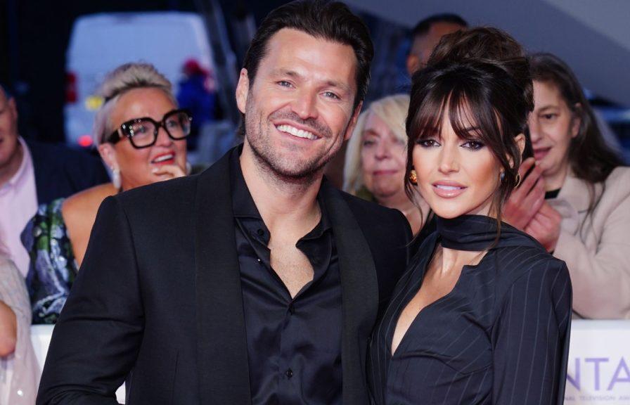 Pregnant Michelle Keegan and husband Mark Wright hid in locked bedroom ...