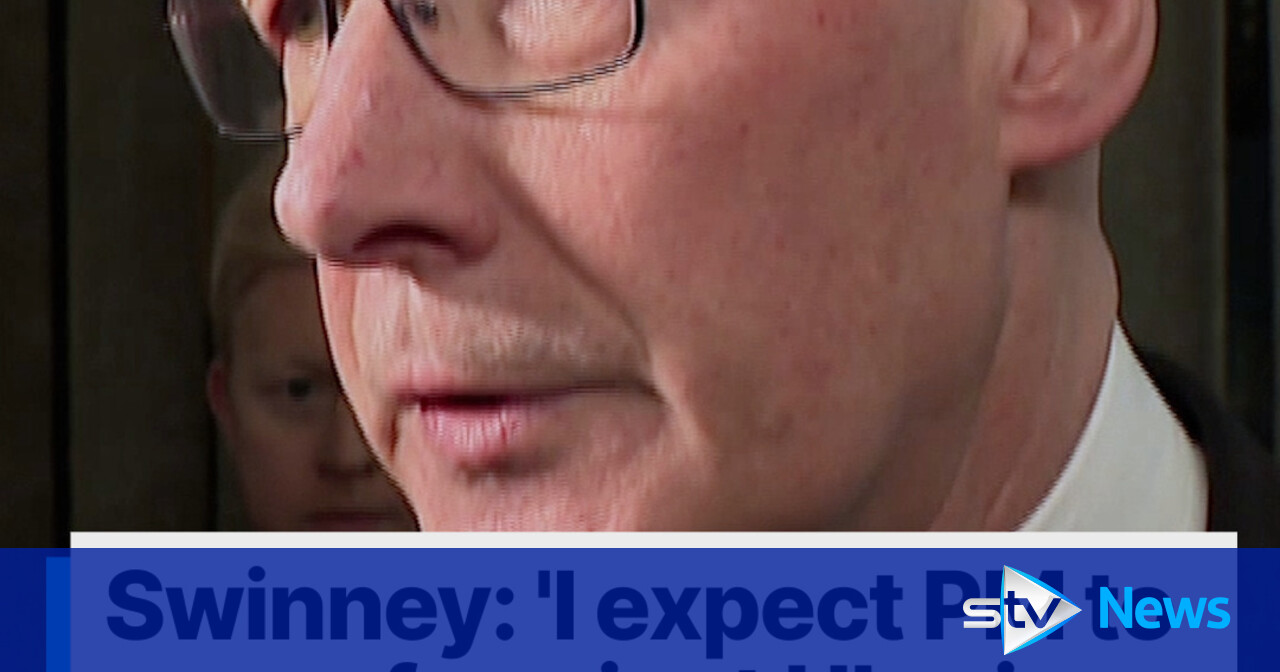 Swinney: ‘I expect PM to argue for a just Ukraine peace settlement ...