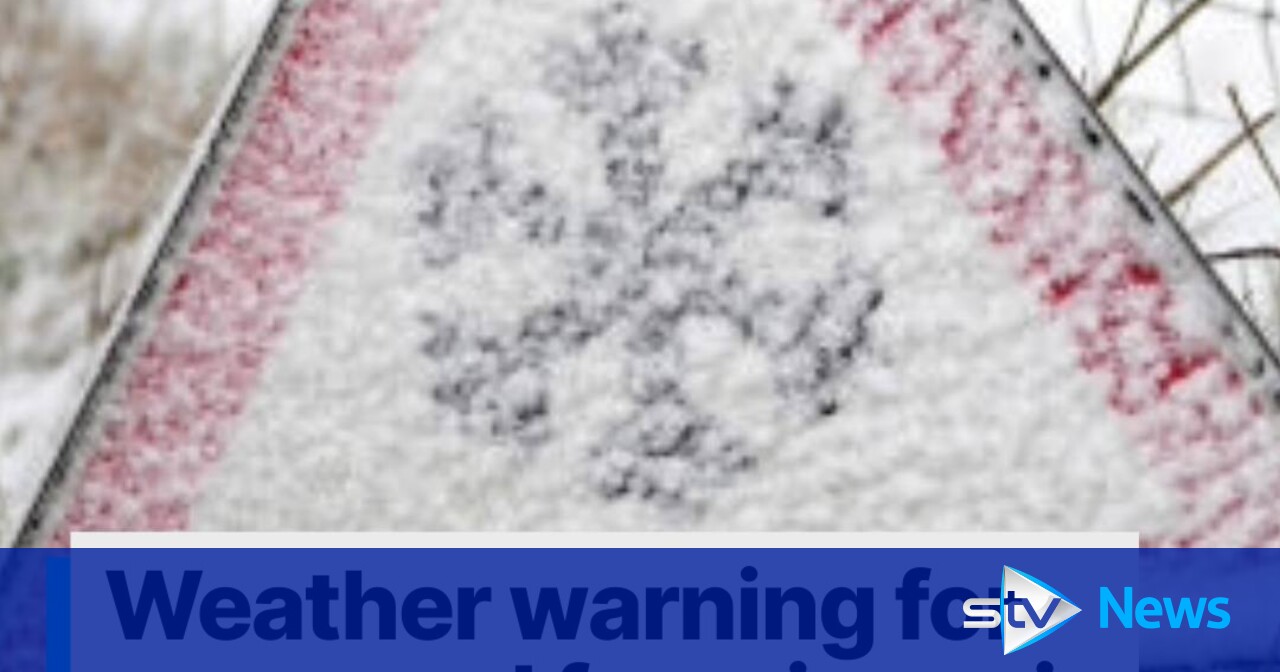 Weather warning for snow and freezing rain across Scotland | STV News