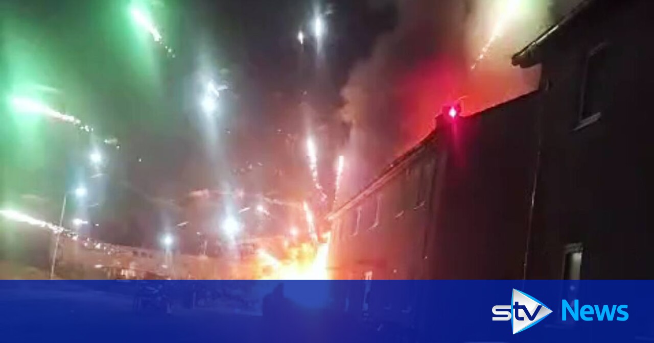 Man, 29, charged after van full of fireworks explodes on Clydebank ...