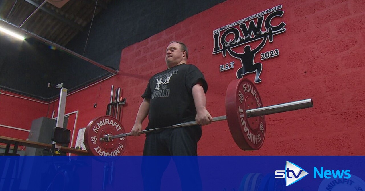 Inverness weightlifter with Down's syndrome takes on first competition ...