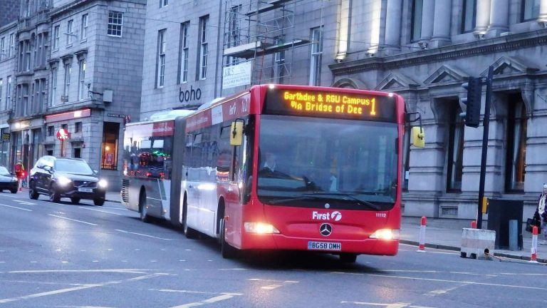 Aberdeen's iconic 'bendy bus' to make final trip through the city | STV ...