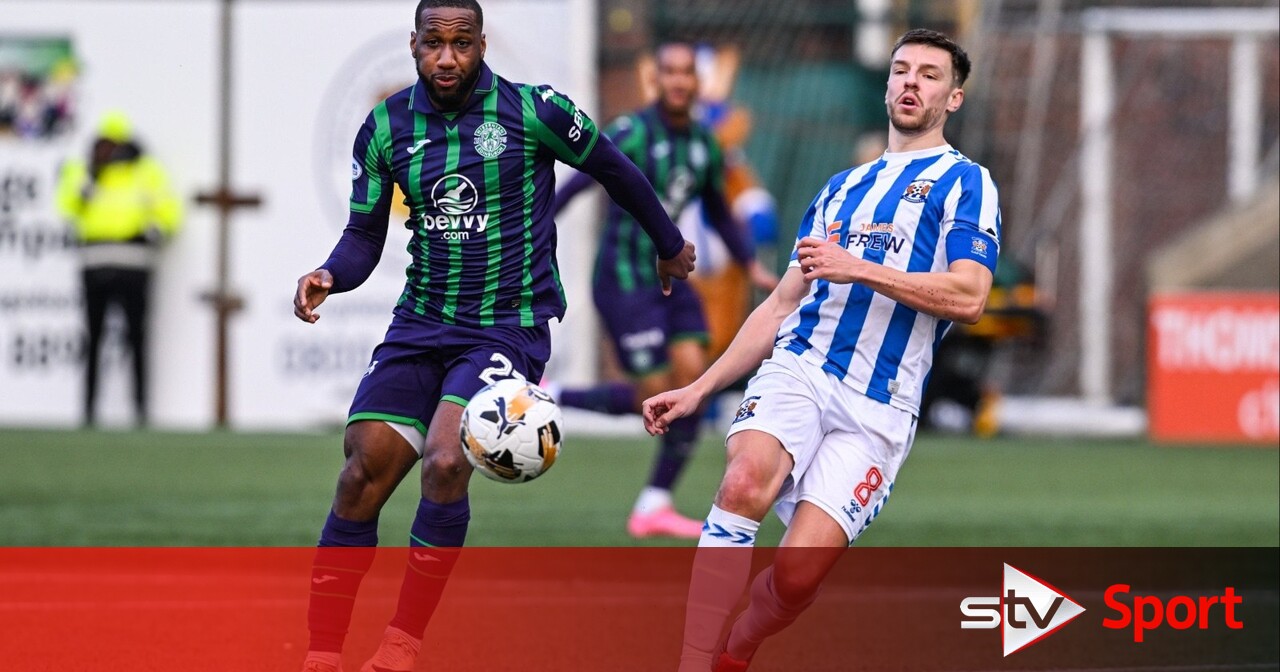 Killie hit late equaliser to deny Hibs a fourth league win in a row ...