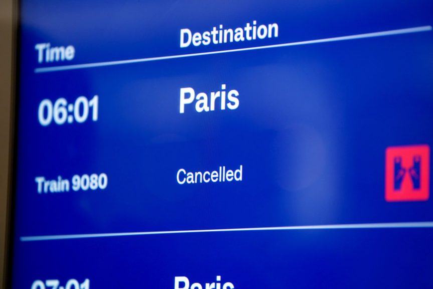 Eurostar halts London-Paris trains for rest of day after unexploded ...