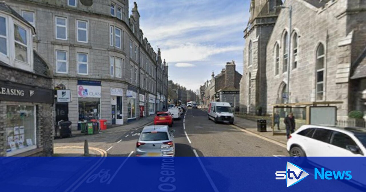 Man charged after pedestrian hit by car on Rosemount Place in Aberdeen ...