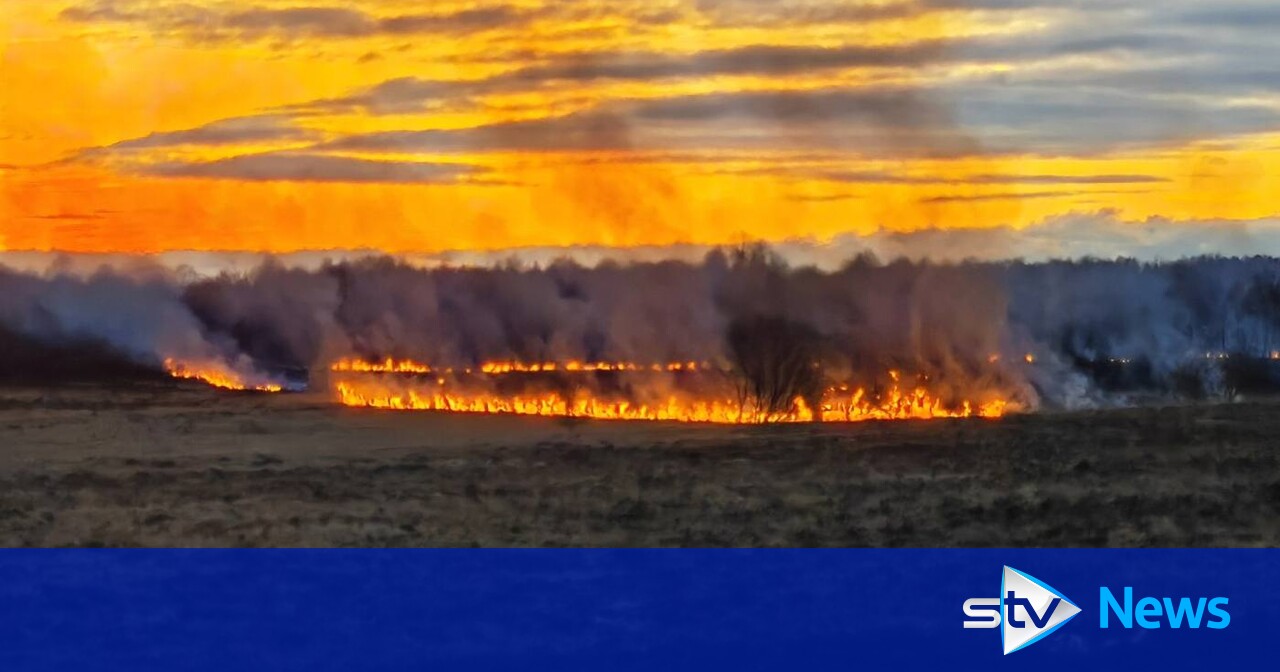 Extreme wildfire warning in place across Scotland amid threat of ...
