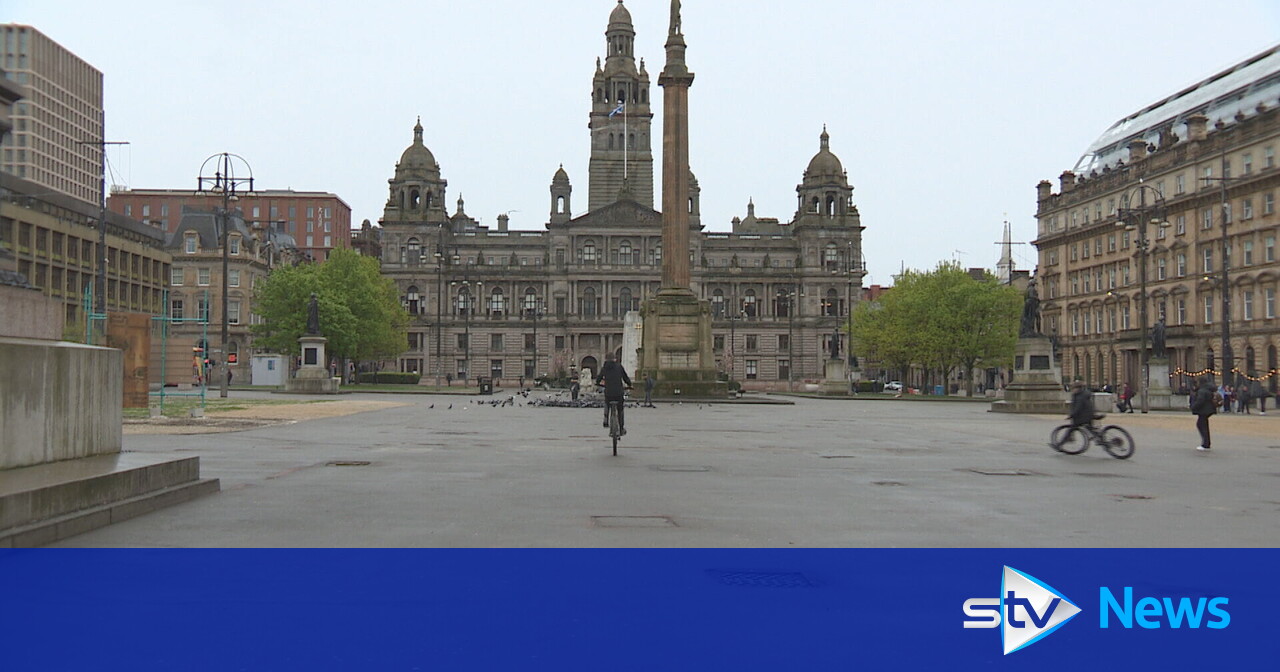 George Square revamp begins as Christmas events cancelled amid 18-month ...