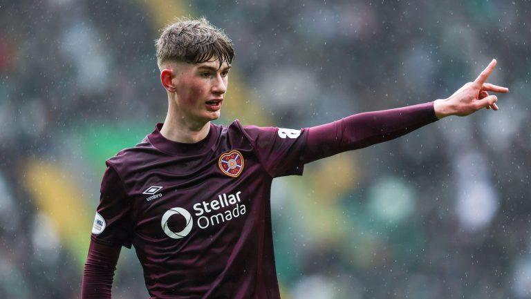 Hearts hand new deals to young stars James Wilson and Adam Forrester ...