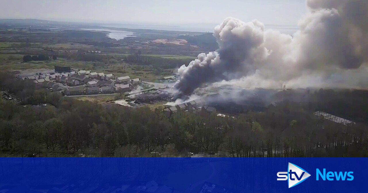 'Explosions' as Kilwinning battery recycling plant next to school ...