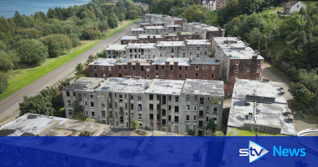 Demolition of 'Scotland's Chernobyl' housing estate begins | STV News