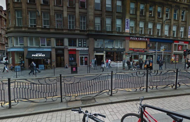 Man dies after falling down stairs at Glasgow strip club Seventh Heaven ...