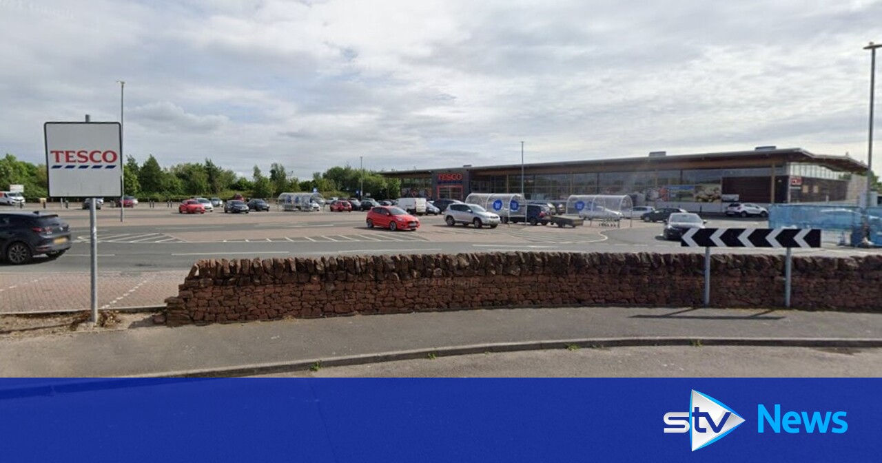 Hunt for three men after attempted theft of cash machine at Tesco ...