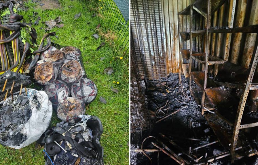 Thorn Athletic 'devastated' as equipment worth £20,000 destroyed in ...