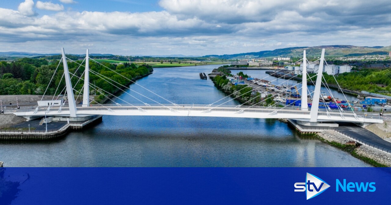Renfrew and Yoker connected across the River Clyde as new bridge opens ...