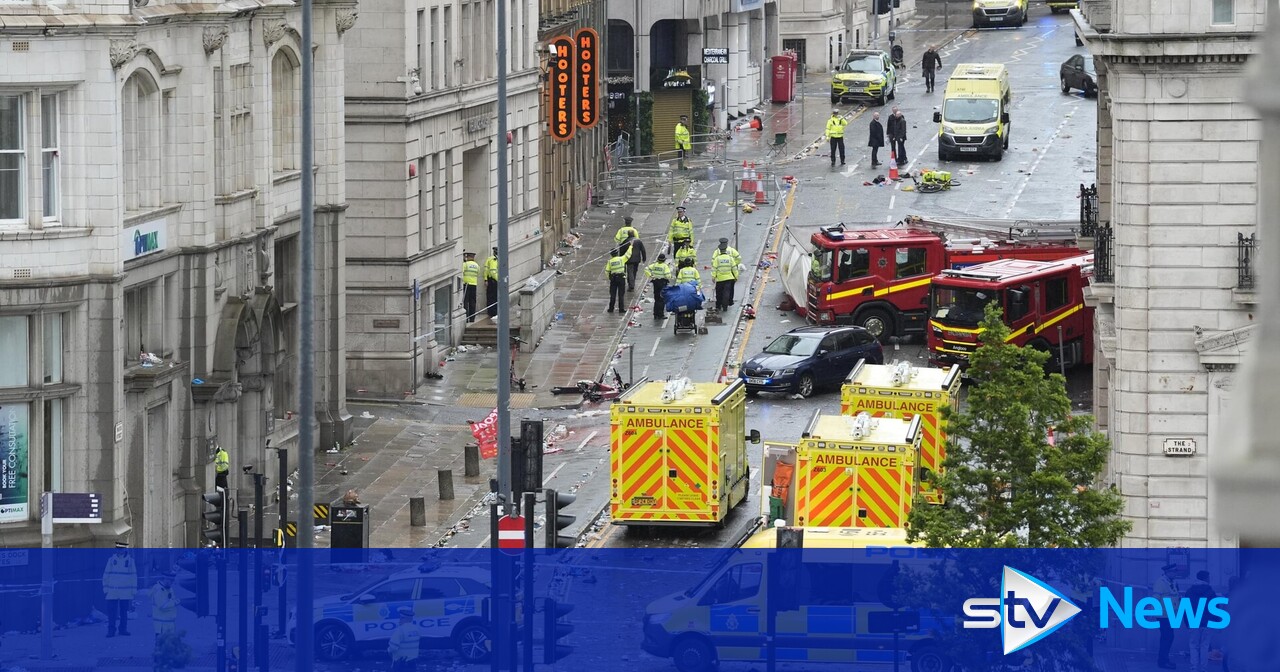 Four children among injured after car ploughs into Liverpool parade ...