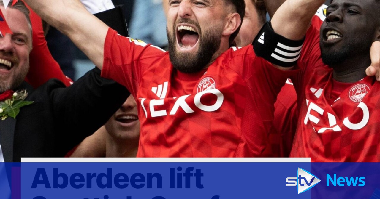 Aberdeen lift Scottish Cup for first time since 1990 | STV News