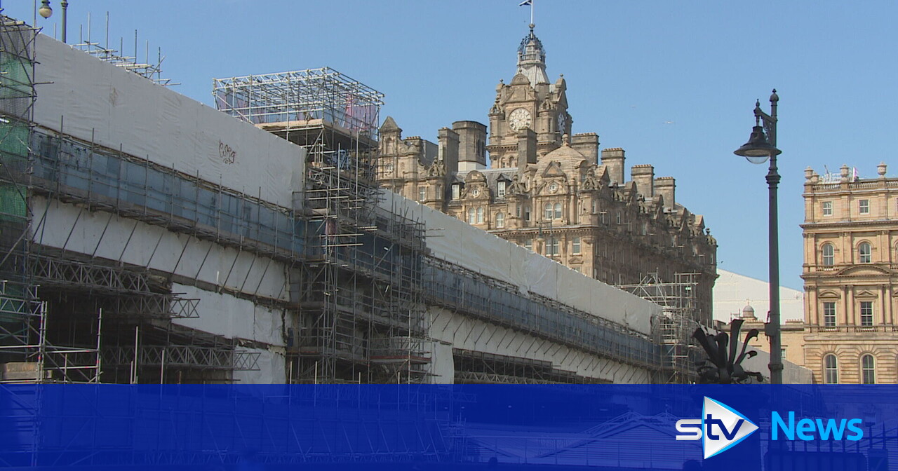 Edinburgh's North Bridge to fully reopen next summer almost four times over budget | STV News
