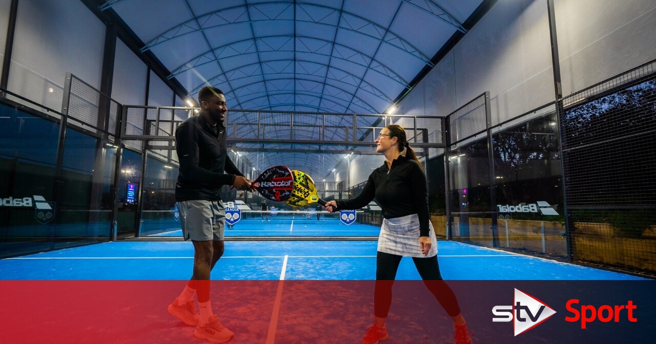 £2.2m investment to see 11 padel courts installed across Scotland | STV News