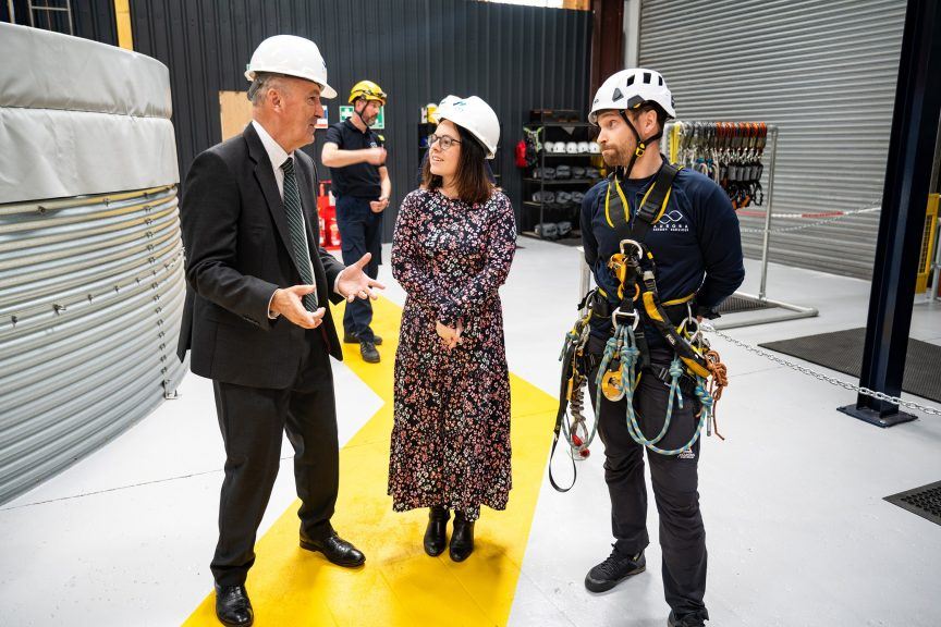 Kate Forbes opens 'critical' £1.2m renewable training facility in ...