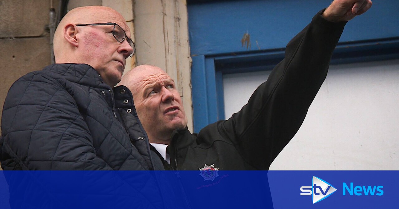 First Minister John Swinney visits scene of 'ferocious' fire in Perth ...