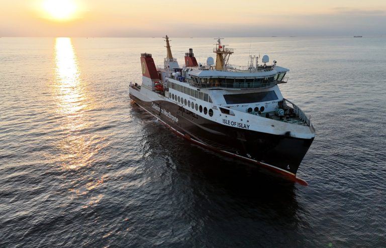 MV Isle of Islay completes first sea trials in Turkey after months of ...