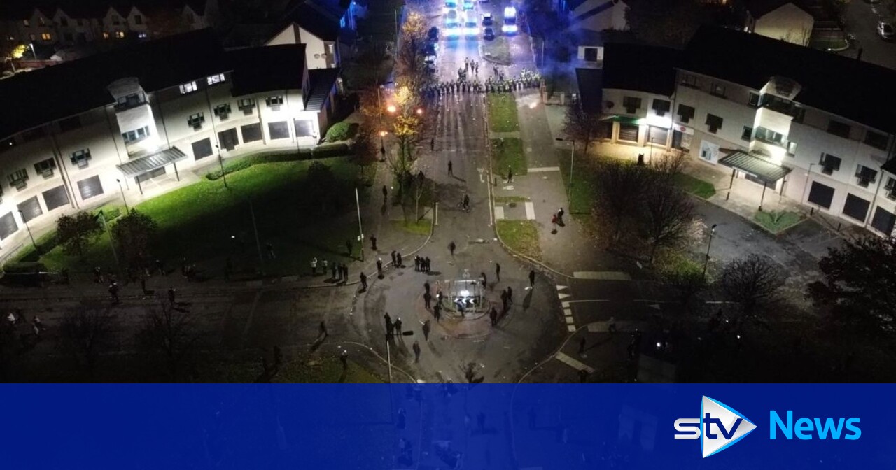 Man who supplied fireworks thrown at police during Bonfire Night ...