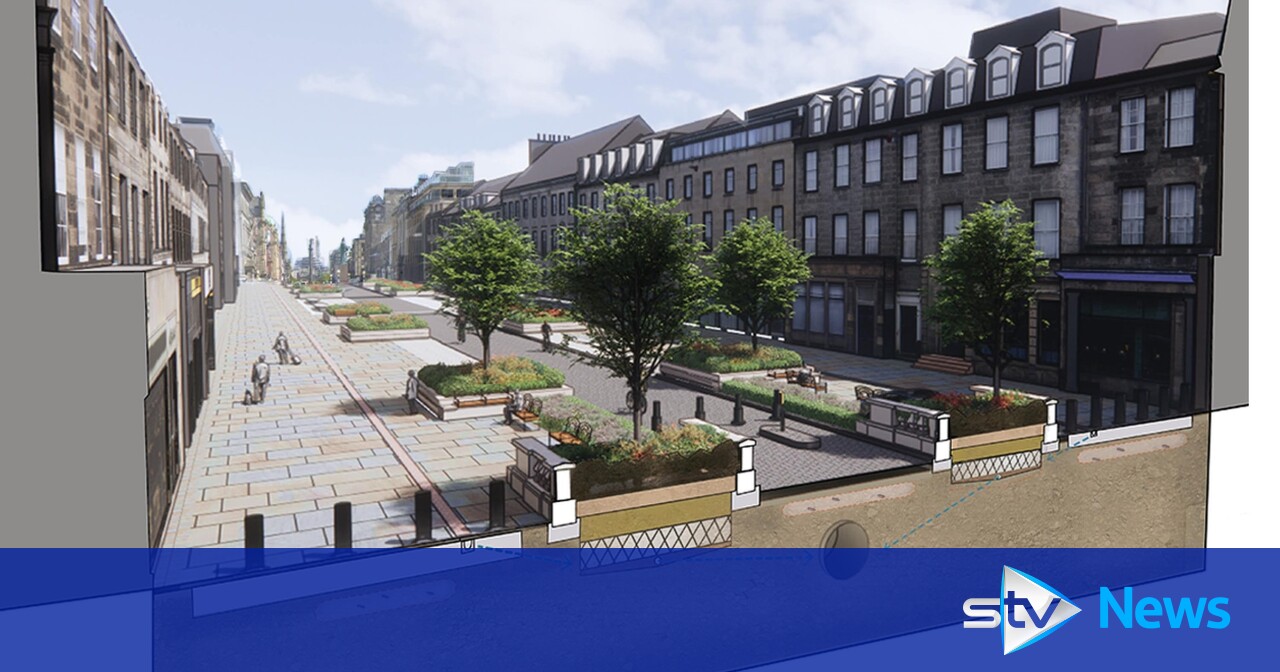 Designs for revamp of ‘one of Edinburgh’s most important streets ...