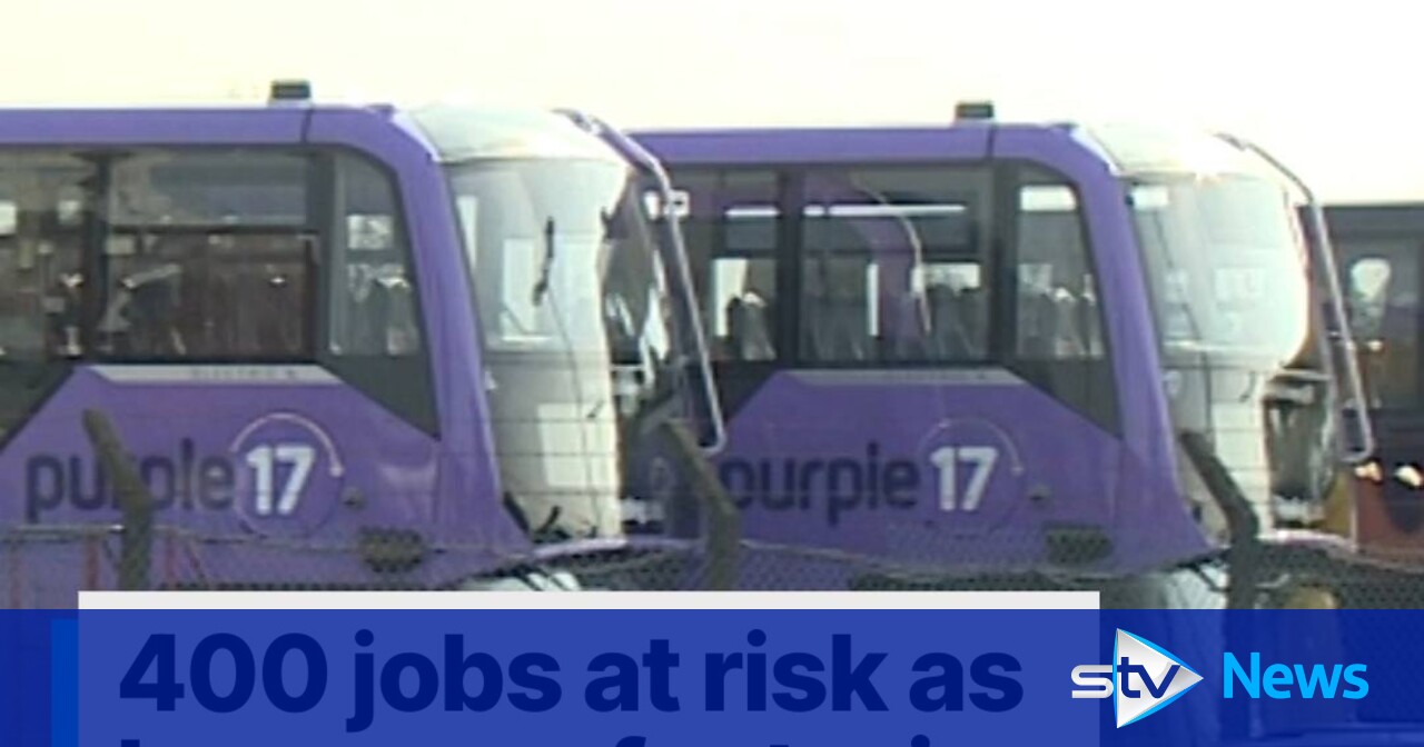 400 jobs at risk at bus company as manufacturing moves to England | STV ...