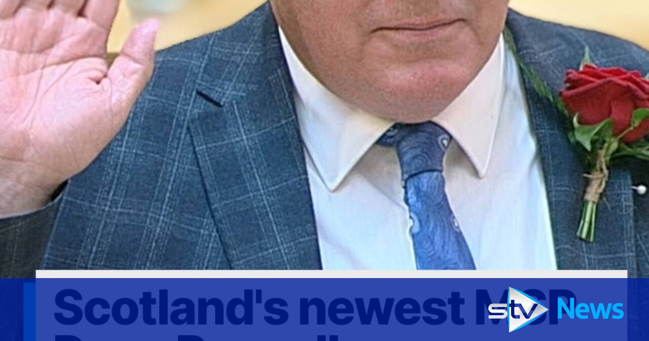 Davy Russell sworn in as new Scottish Labour MSP | STV News