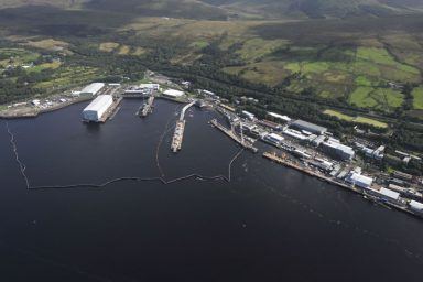 Major £250m redevelopment announced for Faslane naval base | STV News