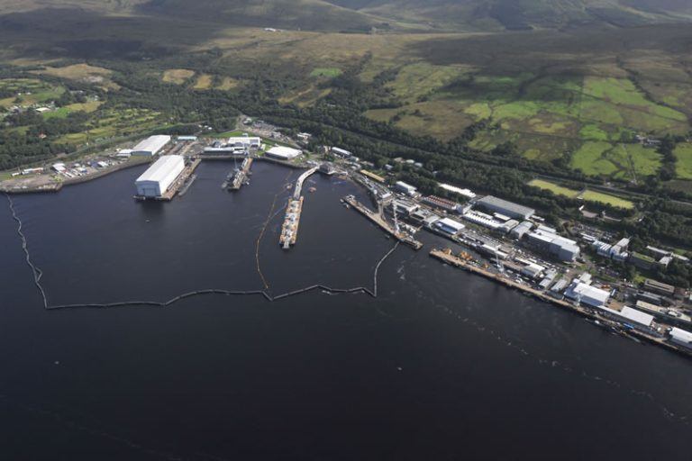 Major £250m redevelopment announced for Faslane naval base | STV News