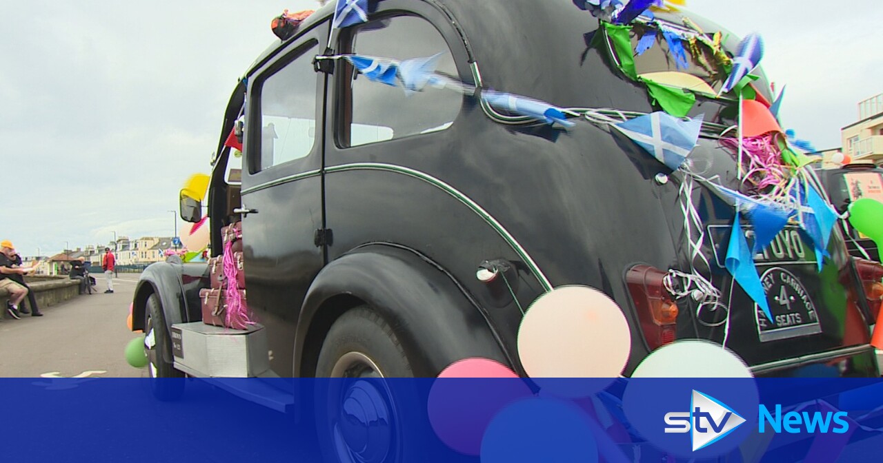 Hundreds of children taken to seaside in 78th annual taxi convoy from ...