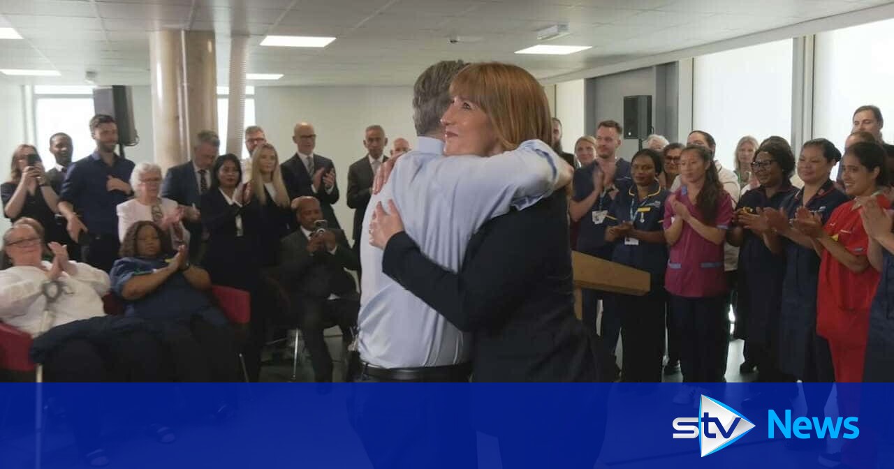 Rachel Reeves appears with Keir Starmer day after tears at PMQs | STV News