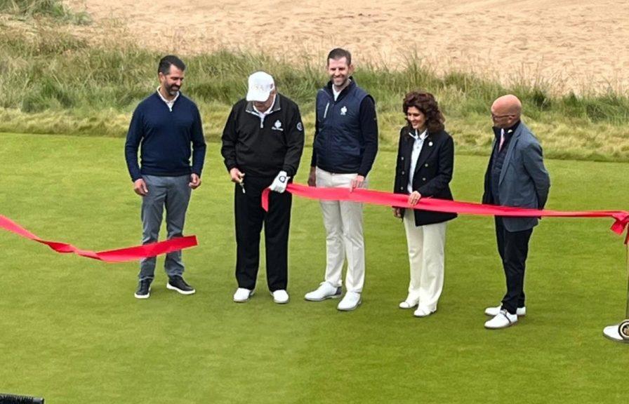 Donald Trump's Aberdeenshire golf course begins car park expansion ...