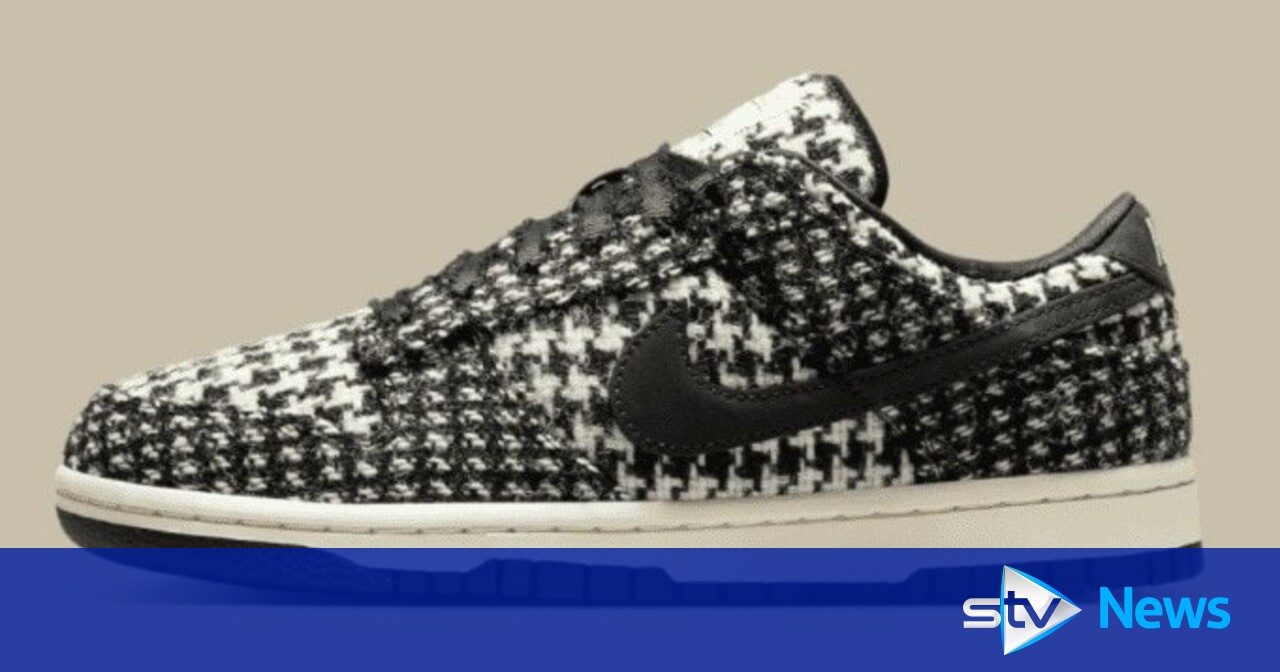 Nike and Harris Tweed unite for limited-edition Dunk Low trainers | STV ...