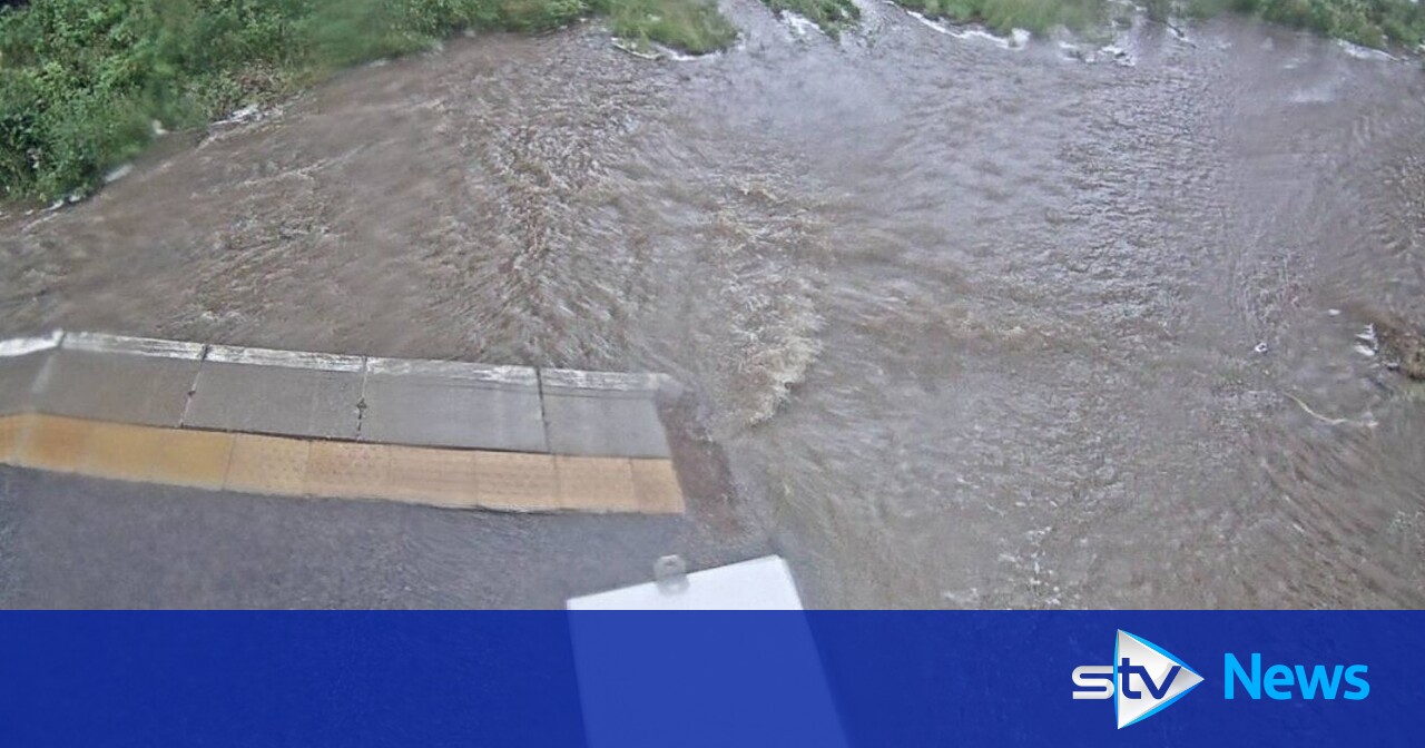 Highland railway line closed over 'severe flooding' damage | STV News