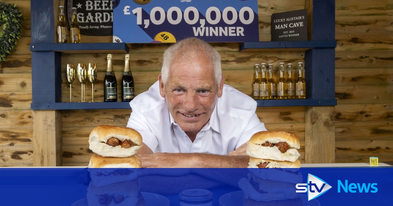 HGV driver who had to give up work says £1m Lottery win ‘takes pressure away’ | STV News