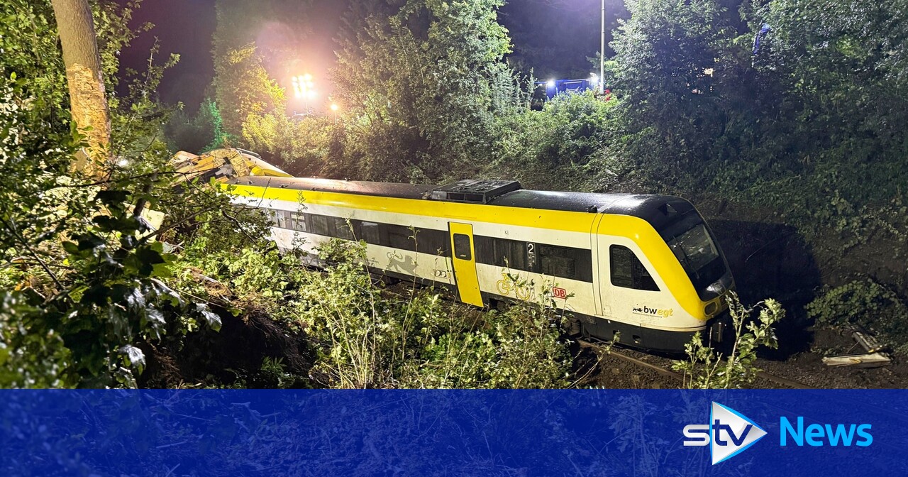 German train derailment ’caused by landslide’ | STV News
