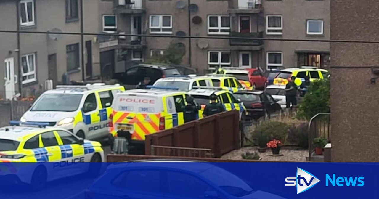 Man and woman arrested after armed police raid Fife home | STV News