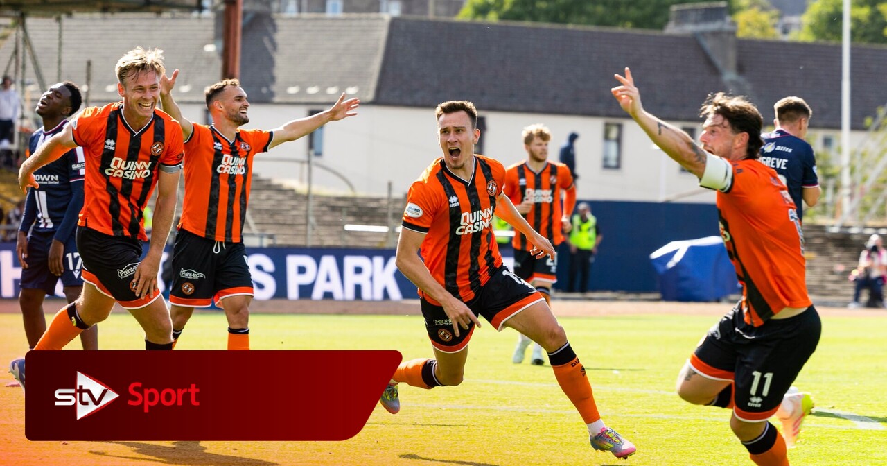 Dundee United win 2-0 at Dundee to earn derby bragging rights | STV News