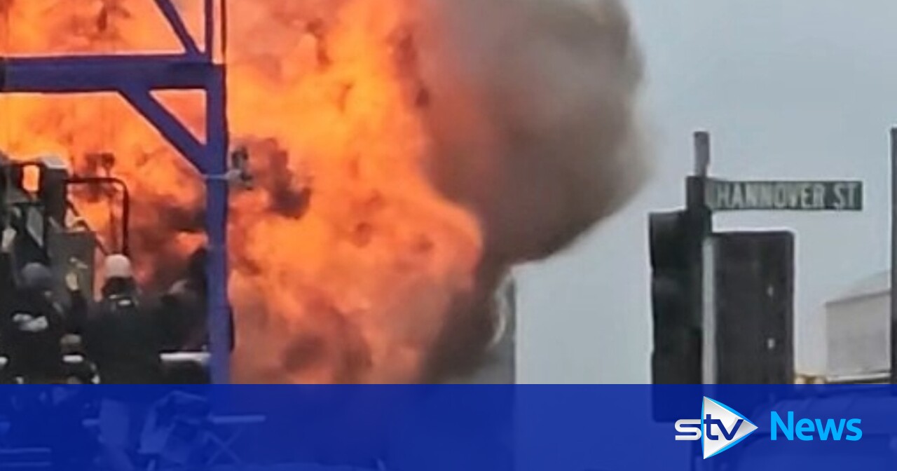 Explosions as Spider-Man filming continues in Glasgow | STV News